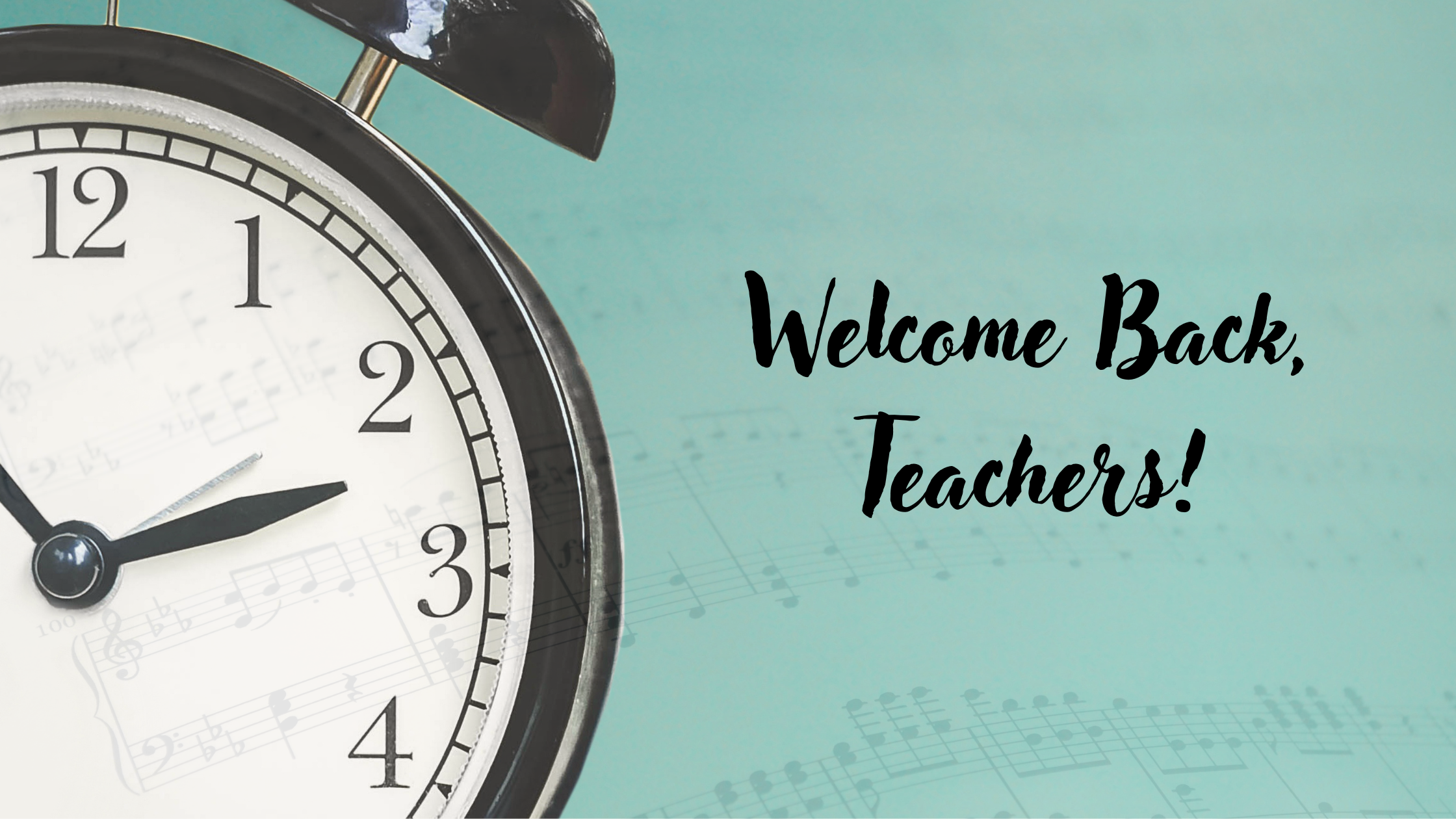 Welcome back – Piano Possibilities